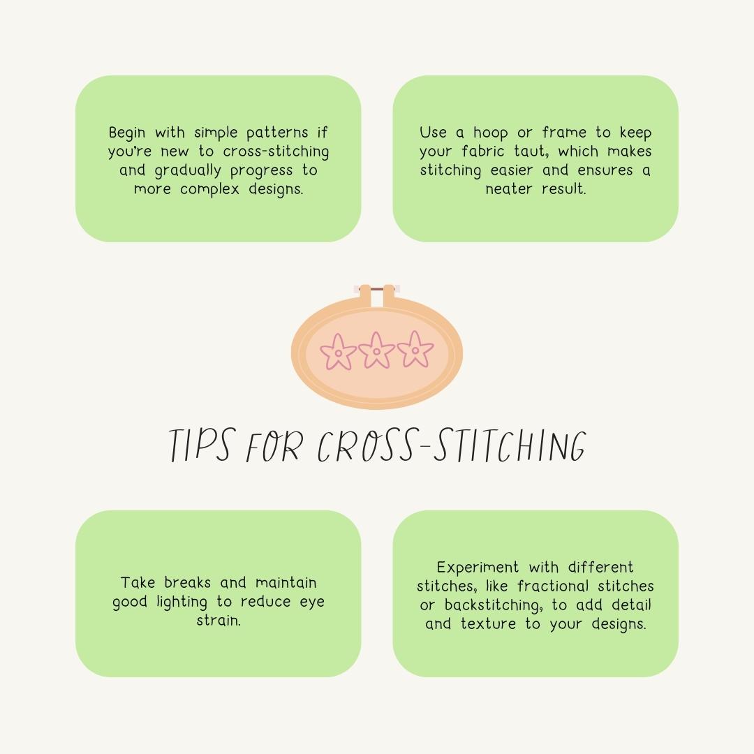 Tips For Cross Stitching Instagram Post Canva Template – everycoach