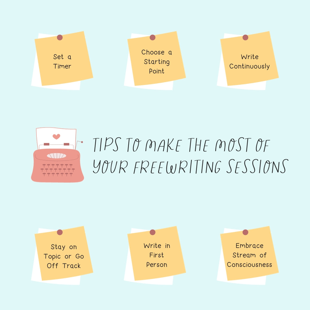 Tips To Make The Most Of Your Freewriting Sessions Instagram Post Canv ...