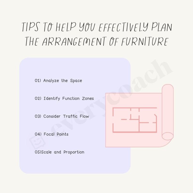 Tips To Help You Effectively Plan The Arrangement Of Furniture Instagr ...